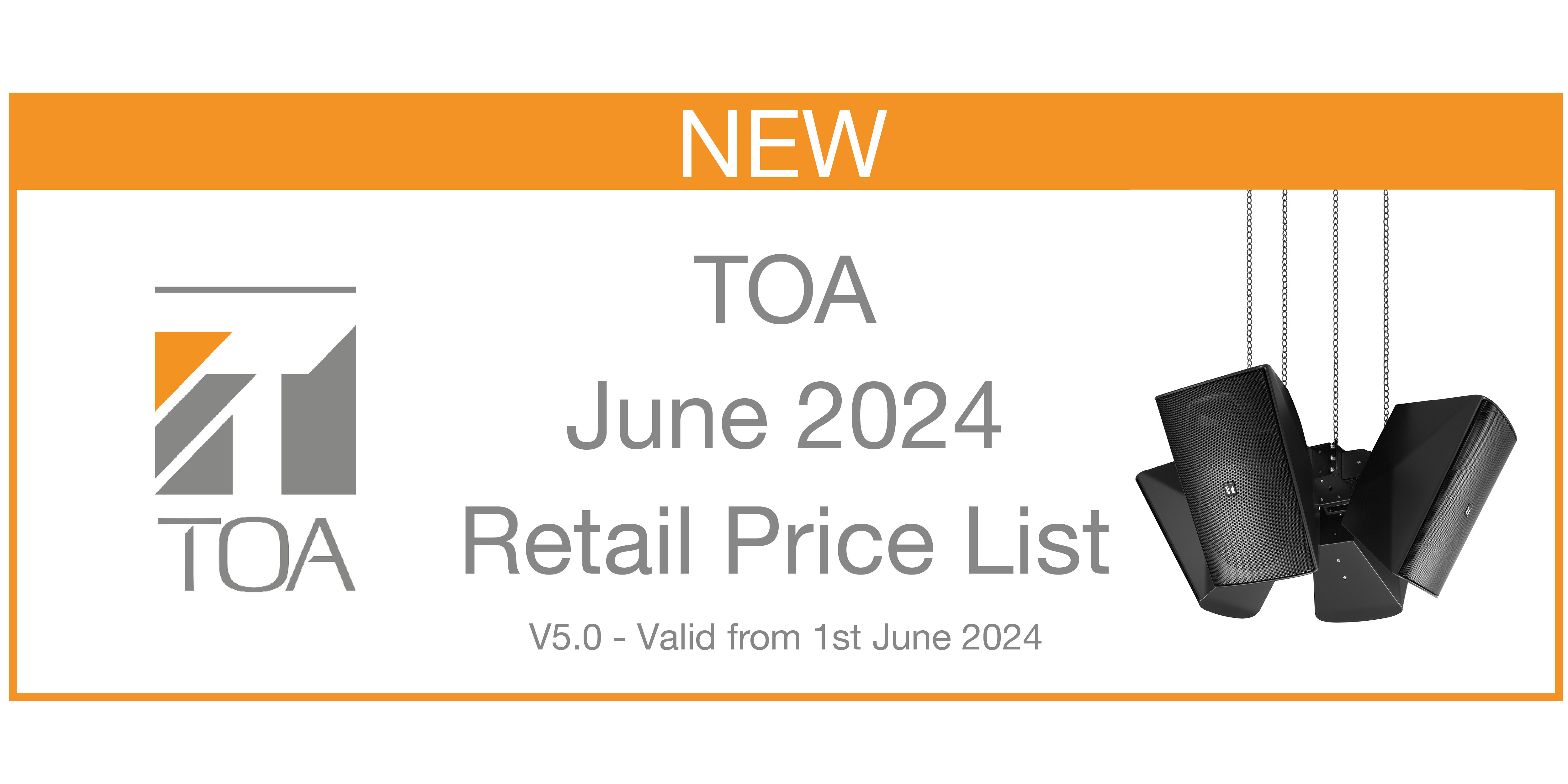 General Catalogues and Price Lists - TOA Electronics